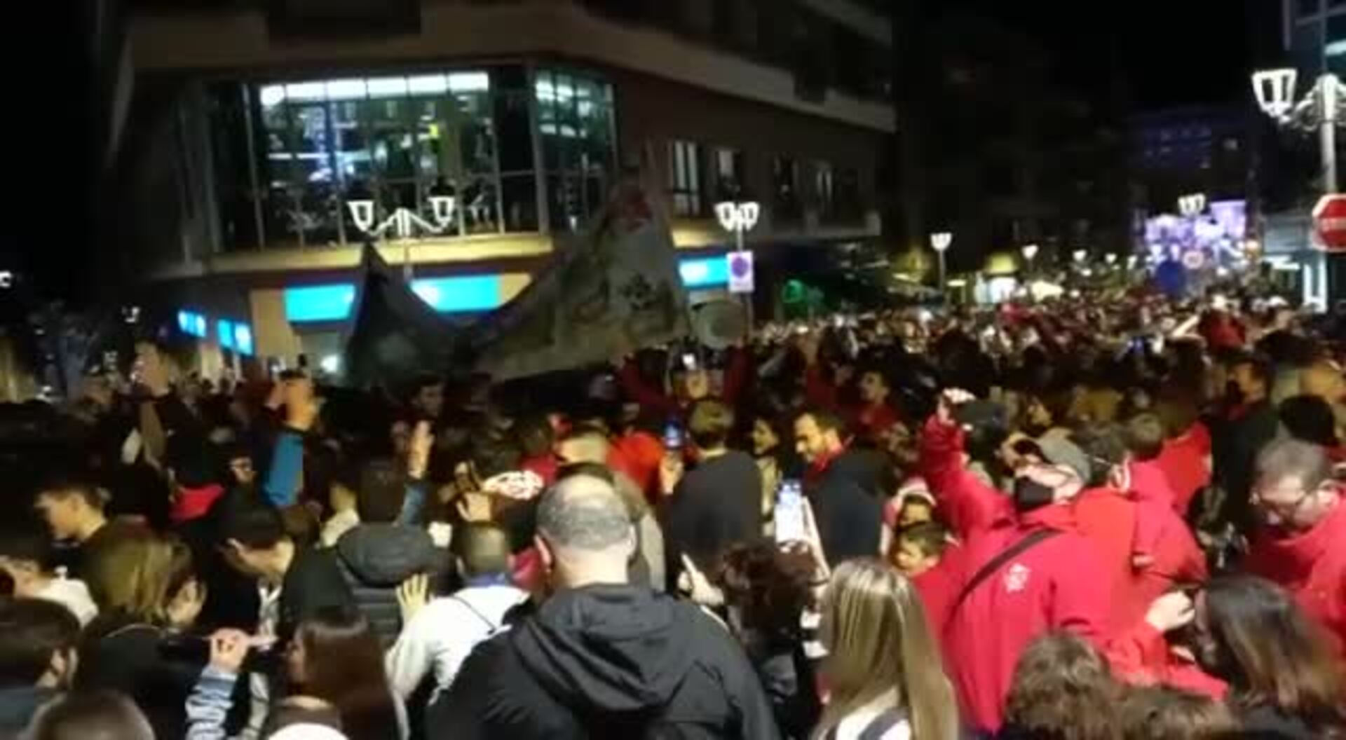 Los calagurritanos cantan ¡El chorra tu eres Calahorra, la más hermosa ...